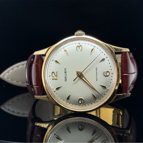 Gruen | Accessories | Vintage Gruen Autowind Automatic Watch With ...